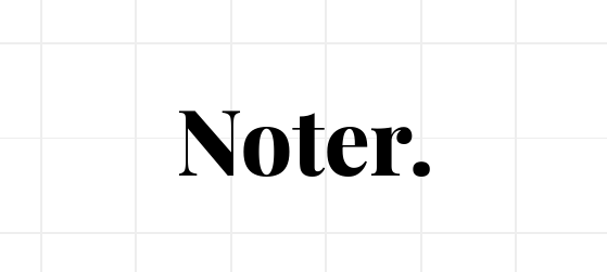Get Noter, your AI-powered notebook.